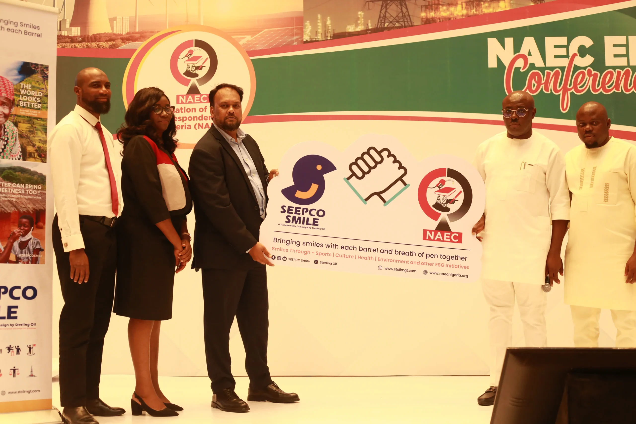 NAEC 2025: SEEPCO Launches ‘Bringing Smiles with Each Barrel’, – A ...