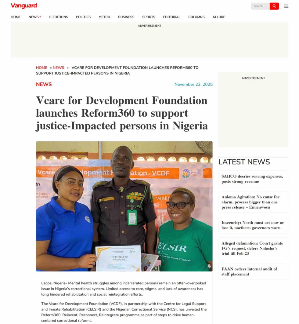 Vcare for Development Foundation, SEEPCO complete mental health first ...